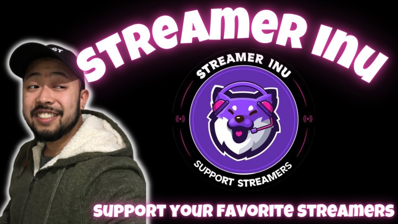 STREAMER INU 🎮 SUPPORT UNDERPAID STREAMERS 🎮 MAKE STREAMING A BETTER ...