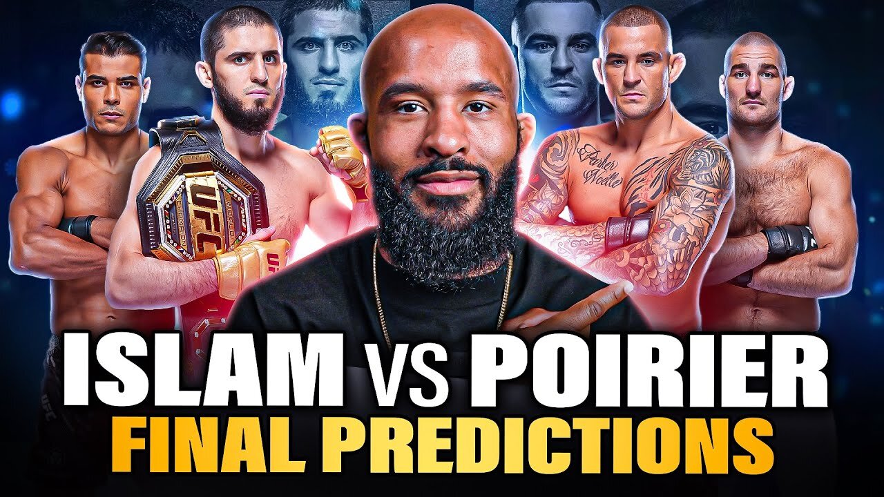 ISLAM vs POIRIER FINAL PREDICTIONS | WHO WINS STRICKLAND vs COSTA?!