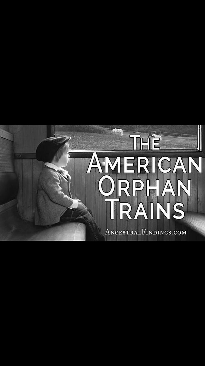 WHERE DID THE ORPHAN TRAINS COME FROM [PHILANTHROPY IS A COVER FOR ...