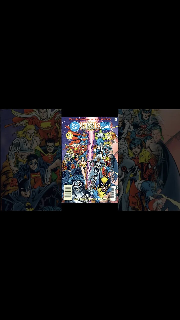 Marvel Versus DC Comics Covers (Marvel - DC Crossover)