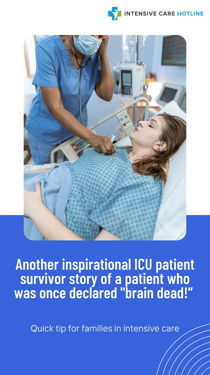 Another Inspirational ICU Patient Survivor Story of a Patient Who Was ...