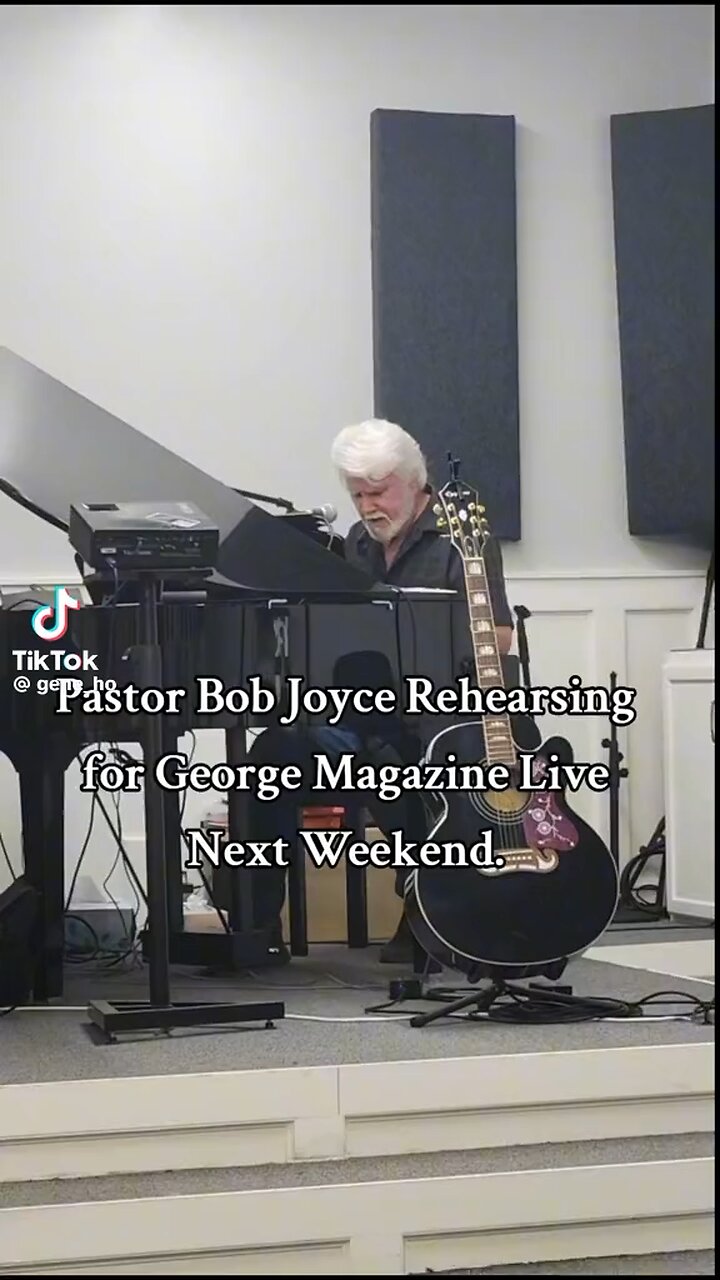 🎤 Pastor Bob Joyce Rehearsing For George Magazine Live 🎶