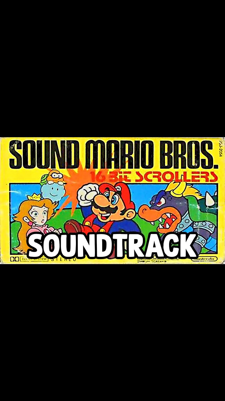 Sound Mario Bros (1989) Official Nintendo Music CD