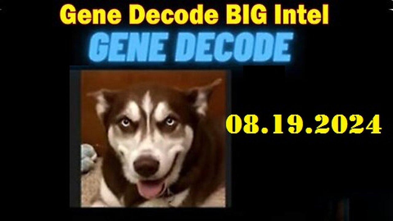 Gene Decode Big Intel Aug 19- 'We The People Network Interview With ...