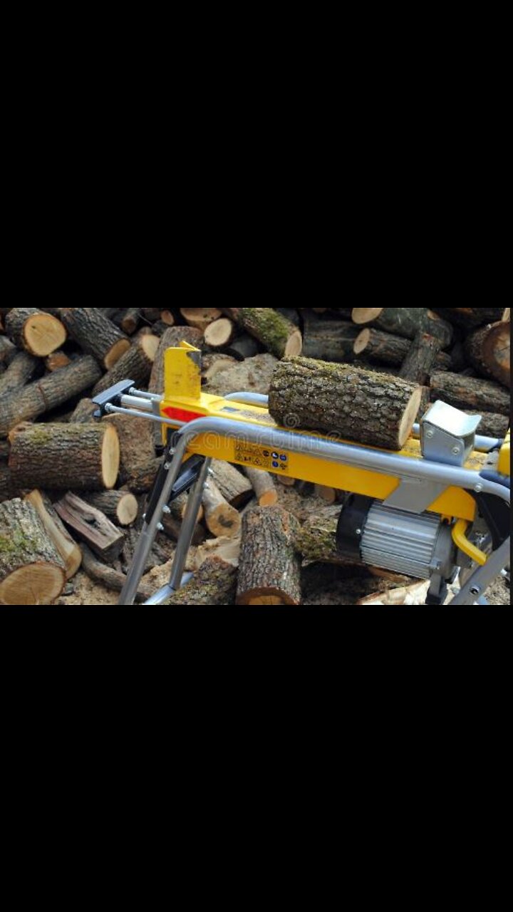Homemade Super Wood Splitter Machine |fire wood