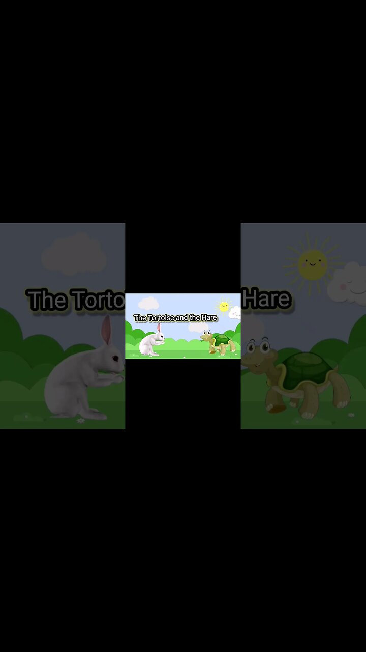 The Tortoise and the Hare || cartoon animation video in [English] # ...