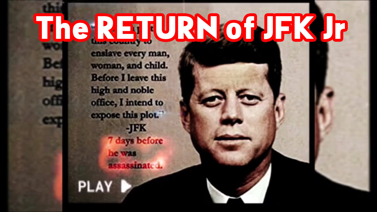 Juan O Savin Q-BOOM > The RETURN of JFK Jr
