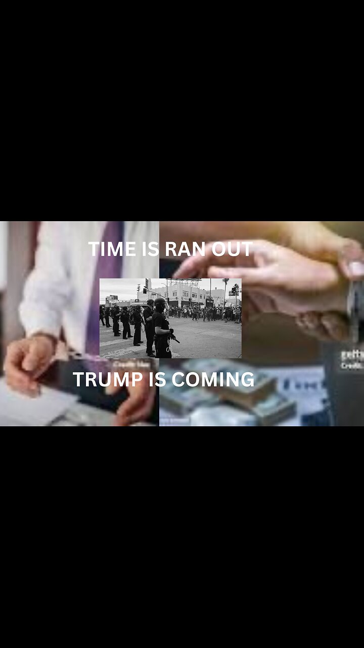 PROPHETIC DREAM/ IT IS THE END OF THE LINE, DONALD TRUMP IS COMING