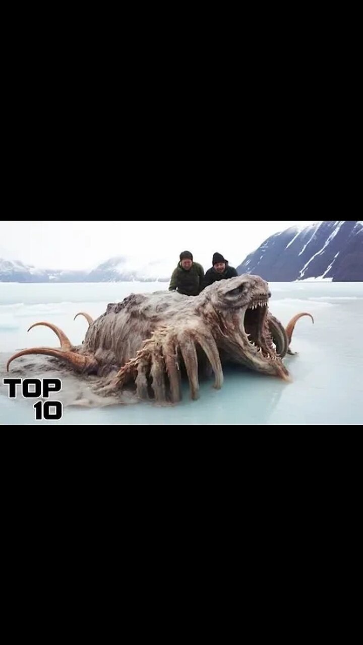 Top 10 Terrifying Prehistoric Sea Creatures That Still Exist In Antarctica
