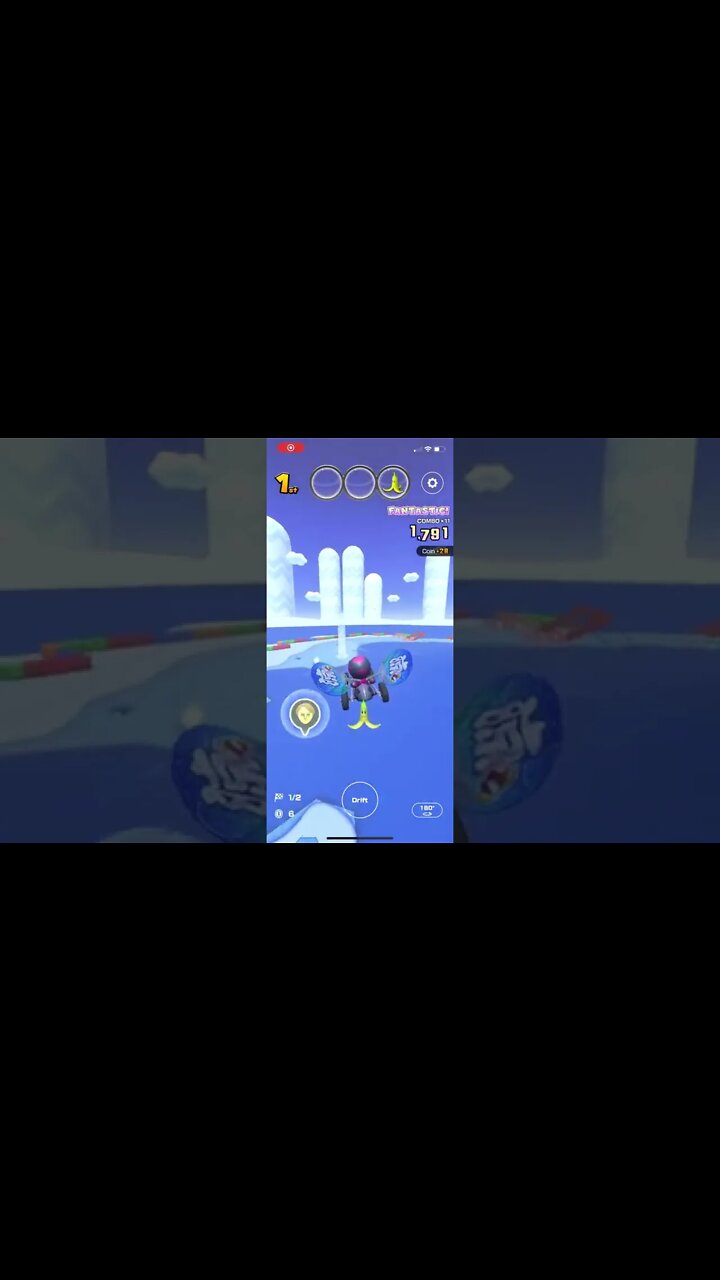 Mario Kart Tour - Flying Flappers Gameplay (Sundae Tour Purchasable Pack)