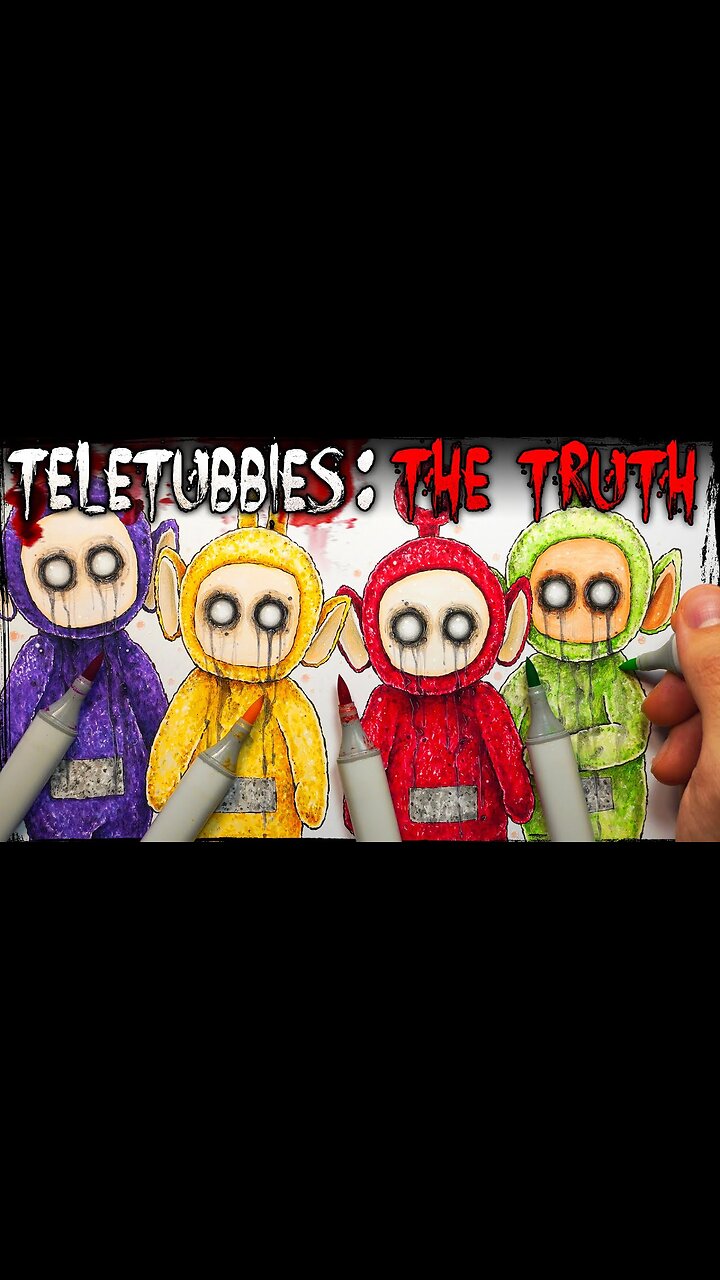 The true story behind Teletubbies #teletubbies #scary #horror #truestory