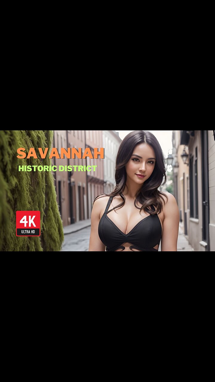Ai Lookbook Girl 💎 Savannah Historic District 👗 Captivating Cutout Dress ️ #ReviewParks