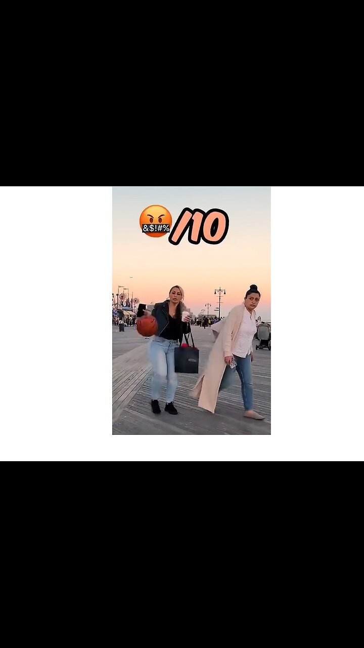 Rating Strangers Shots BEST reaction 🏀😂 Ball