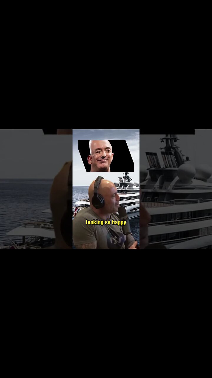 Jeff Bezos New superyacht that has its own support yacht - Joe Rogan ...