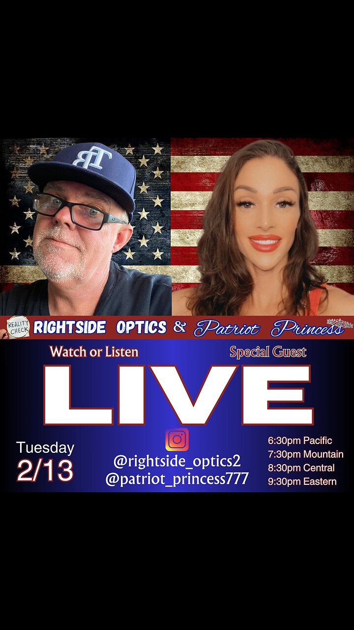 Live with Rightside and Patriot Princess