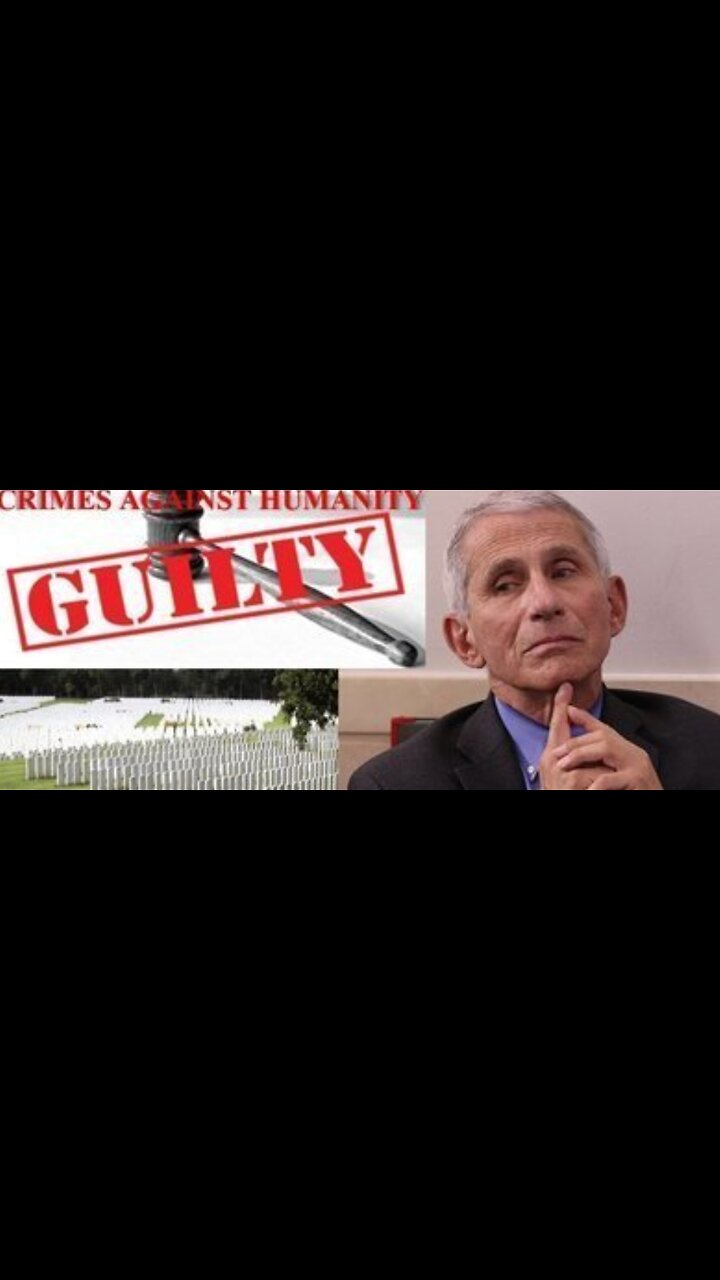 View "Sign Petition~ Fauci Guilty of Crimes Against Humanity"