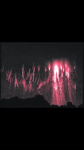 Red Sprites Come From The Firmament ? Cool.
