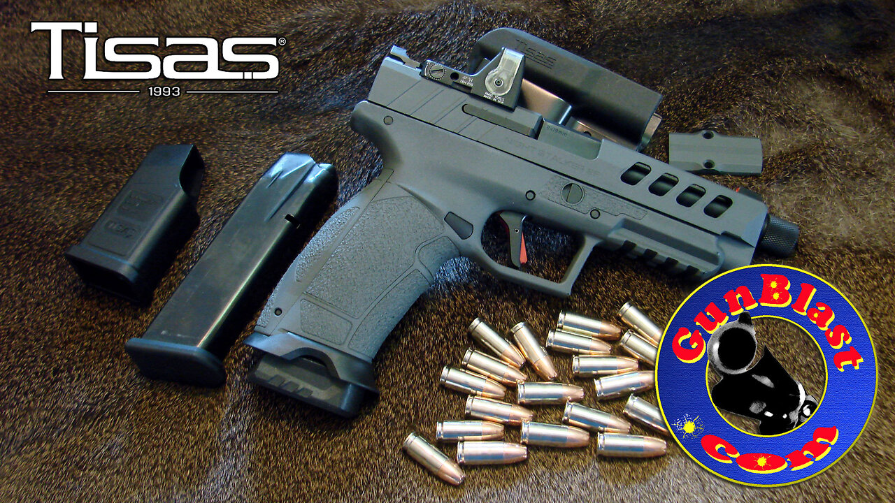 Tisas USA PX-9 GEN3 Night Stalker SF 9mm Semi-Auto Pistol