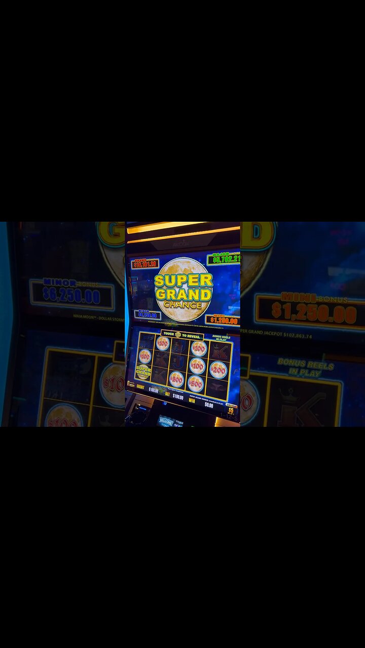 $100 BET SUPER GRAND CHANCE JACKPOT!