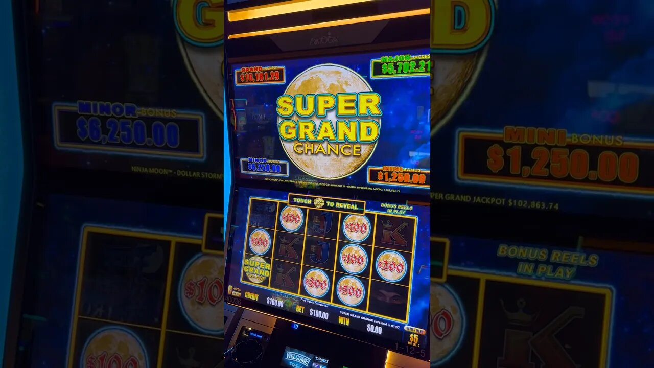 $100 BET SUPER GRAND CHANCE JACKPOT!