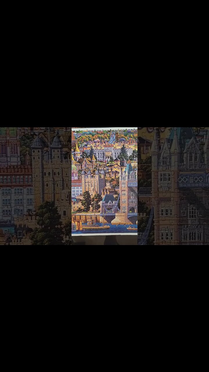 60,000 Piece What a Wonderful World Jigsaw Puzzle Day 59! #shorts # ...