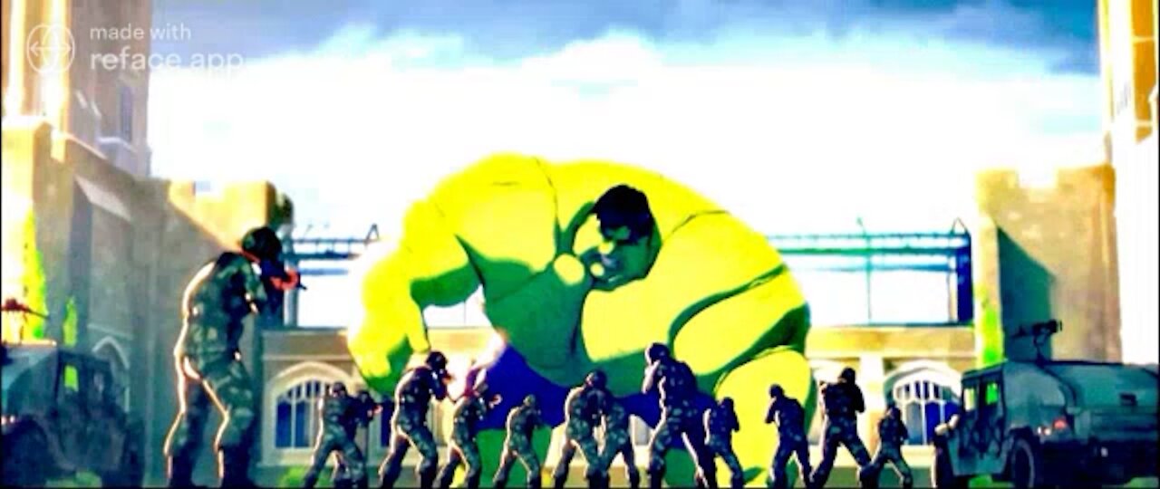 Hulk’s Body Inflation Death Scene! 😭