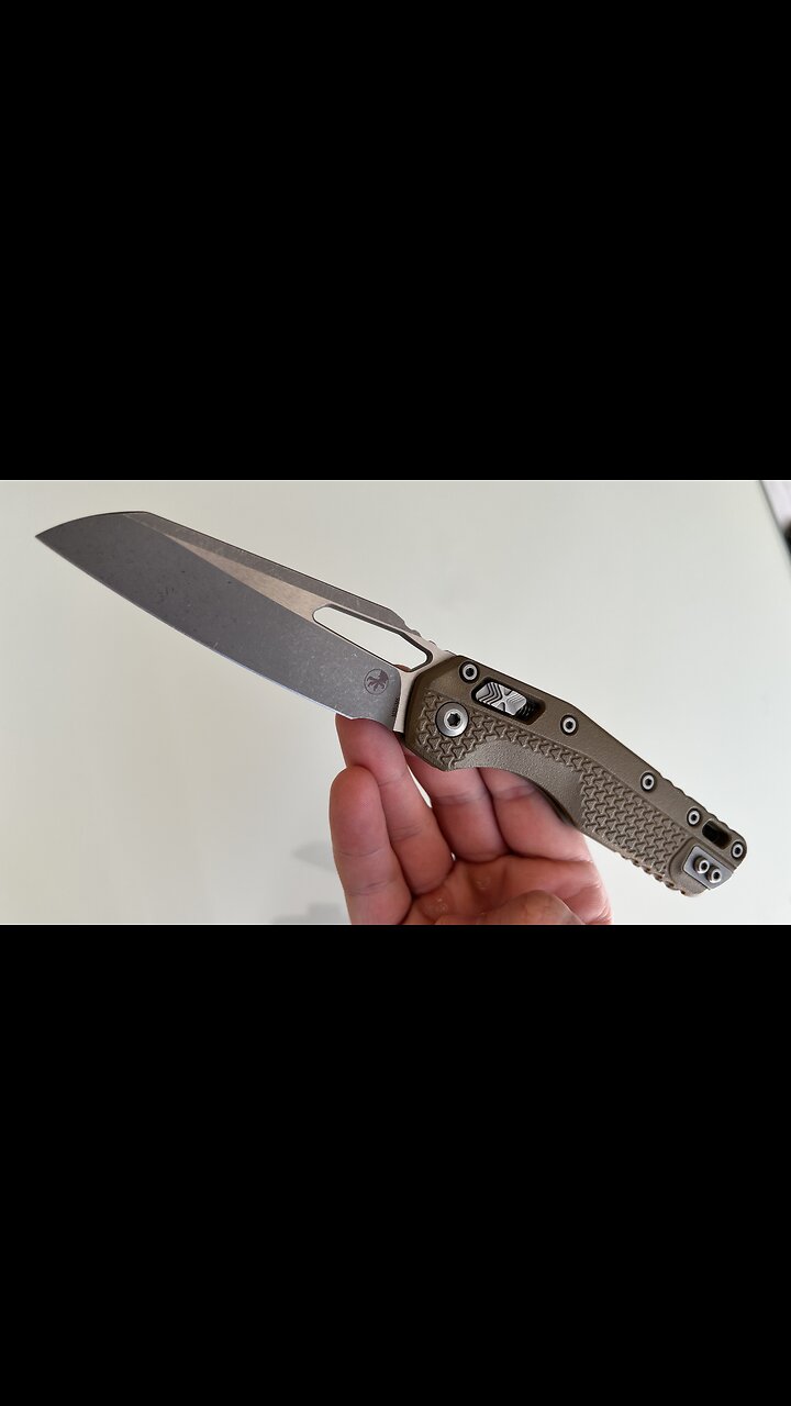 Microtech MSI Dark Earth FRN Scales, Apocalyptic M390MK Blade Steel ...