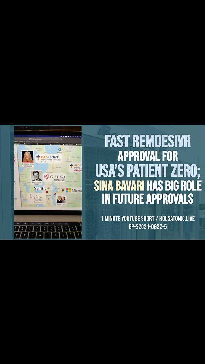 [2021-0622-5] Fast Remdesivr approval for USAs patient zero; Bavari has big role in future approvals