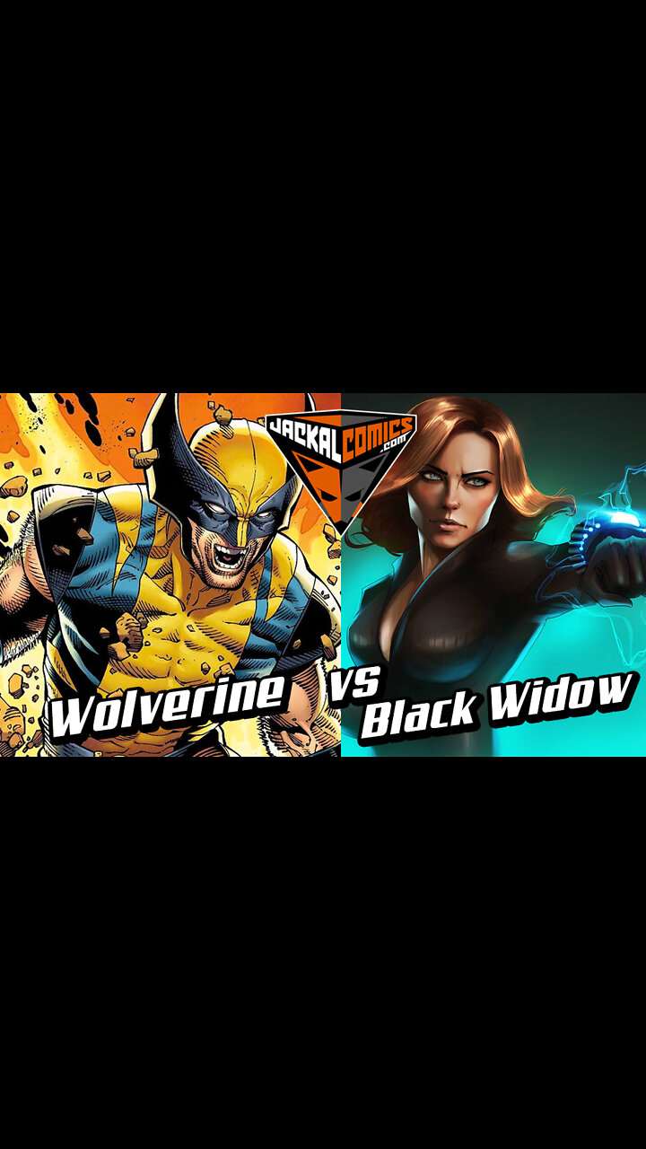 WOLVERINE Vs. BLACK WIDOW - Comic Book Battles: Who Would Win In A Fight?