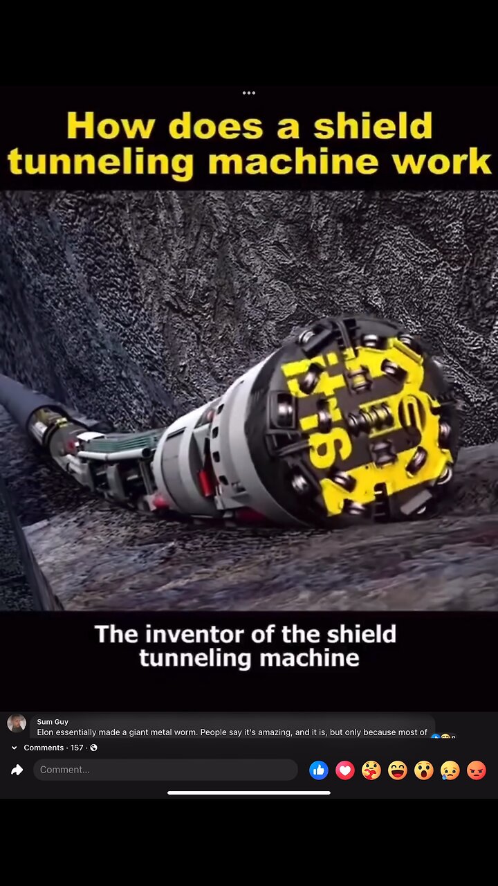 How does a shield tunneling machine work