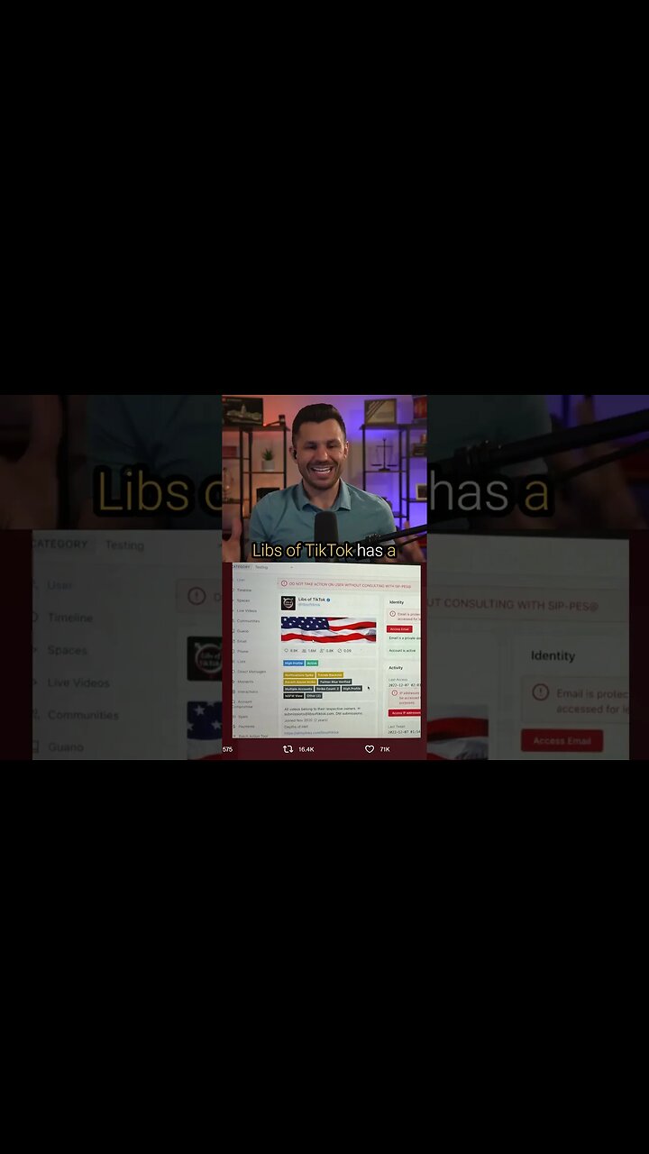 LibsofTikTok TARGETED by Twitter #shorts