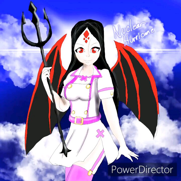 speedpaint the vampire in white