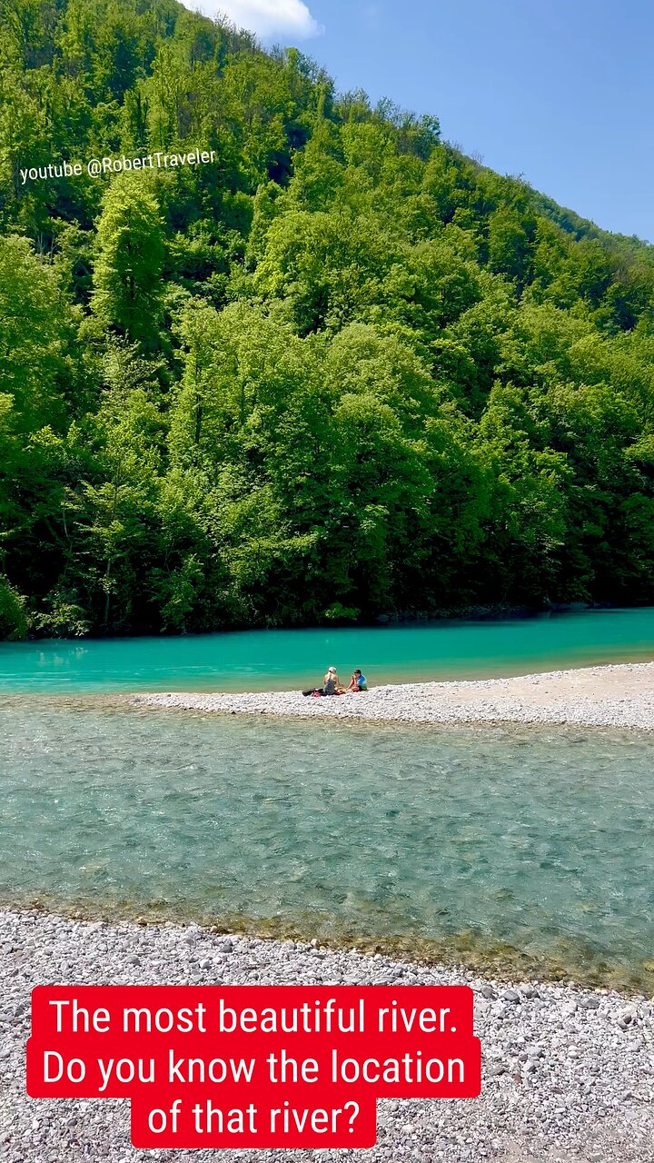 The most beautiful river. Do you know the location of that river? #nature