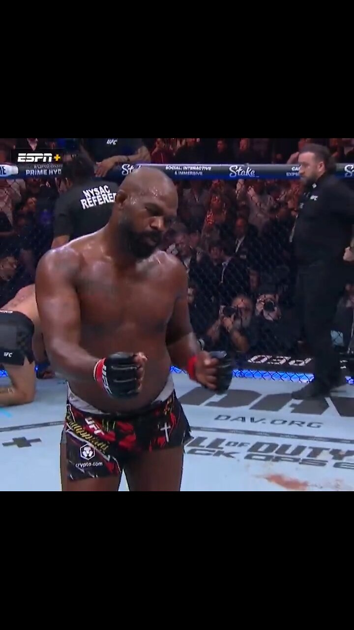 UFC's Jon Jones Does The Trump Dance