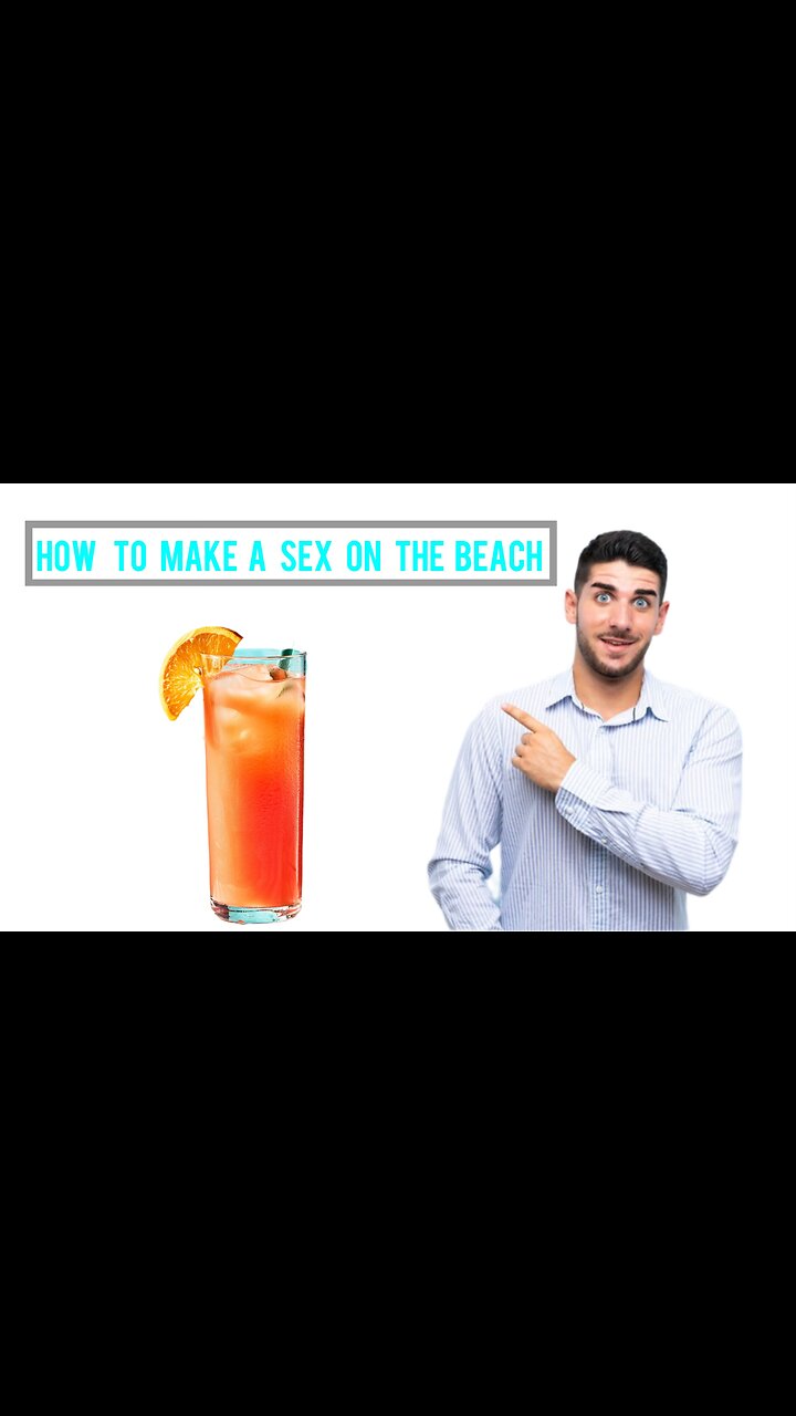 How to make a sex on the beach cocktail recipe