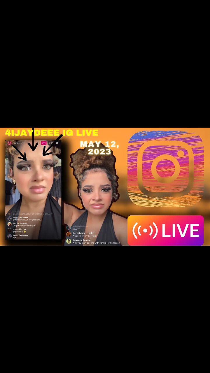4IJAYDEEE IG LIVE: Jayde Gets Pressed By The Comment Section & Gets ...