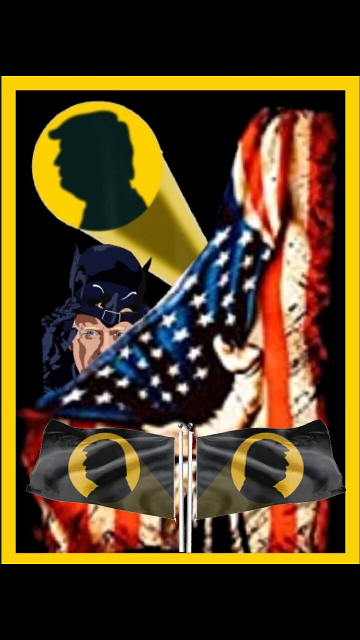 "America Is Putting Out The "TRUMP BATMAN SYMBOL" To Save America"