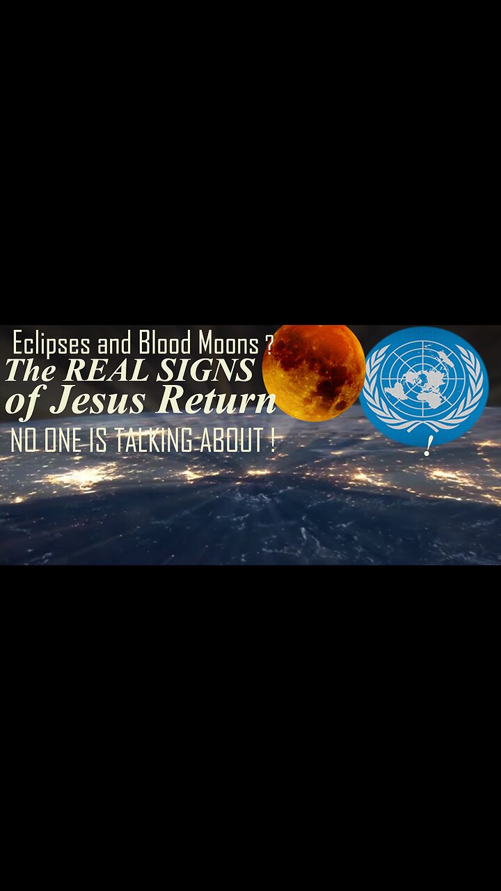 The REAL Signs of Jesus Return that no one is talking about!