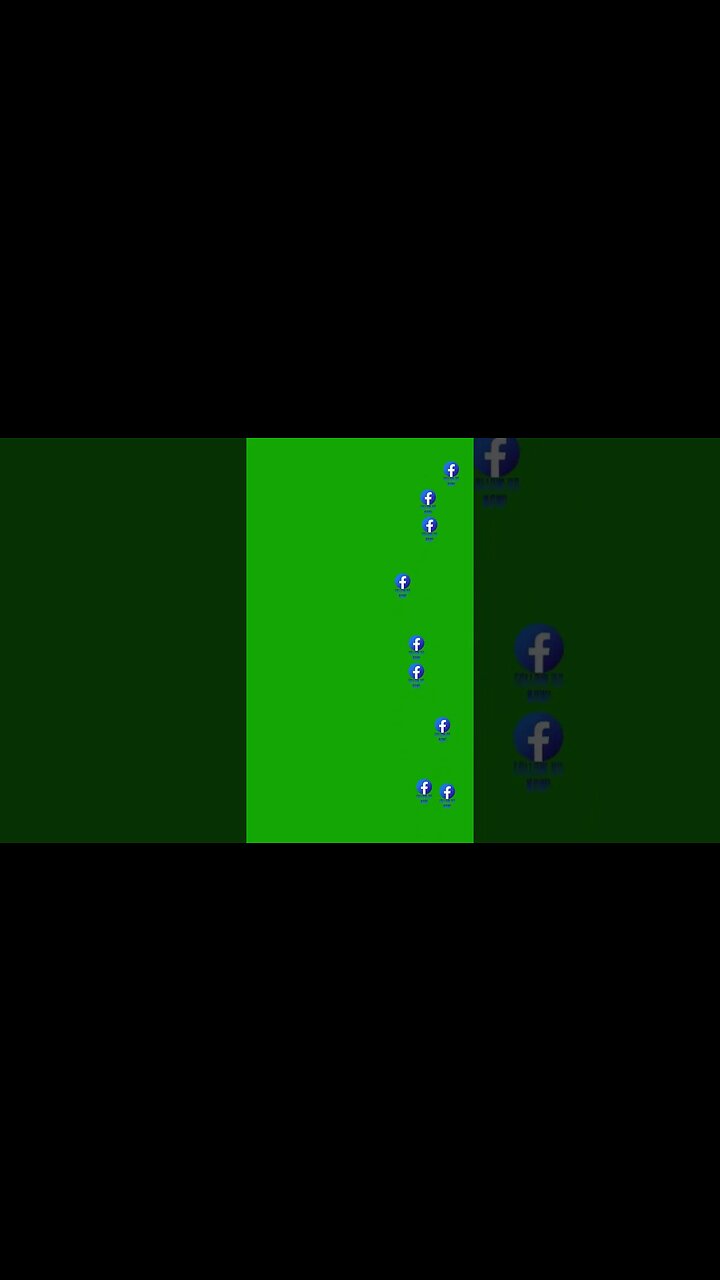 Facebook Follow Us Floating Emoji Green Screen Overlay Copyright Free