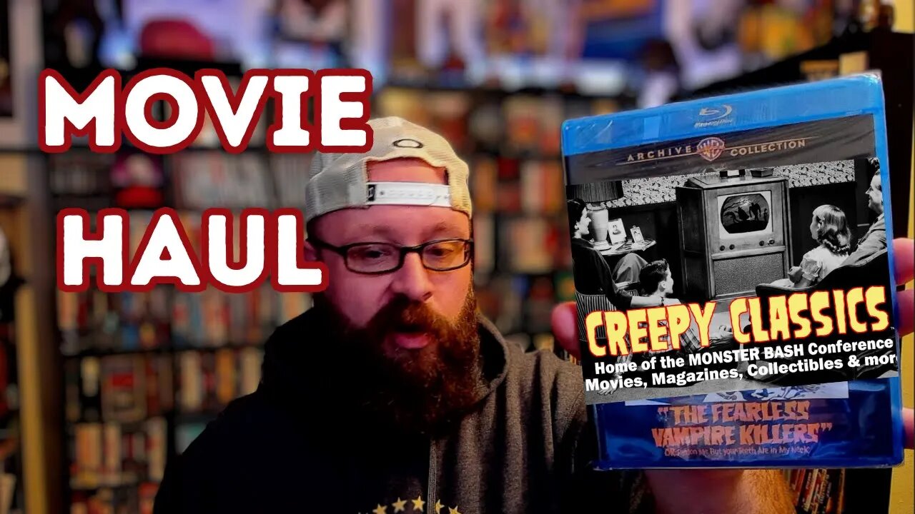 Creepy Classics Blu-ray and VHS Horror movie haul #unboxing # ...