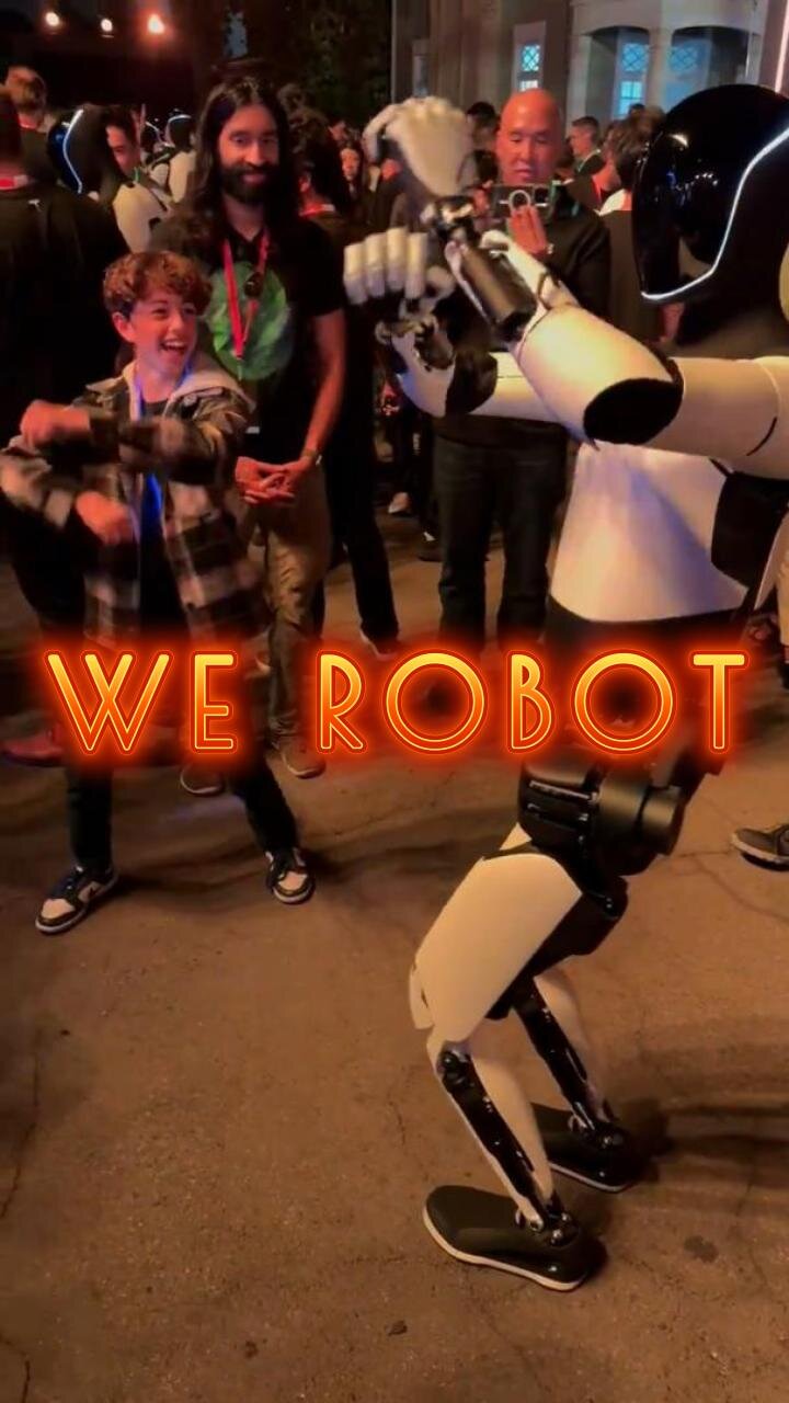 Tesla Cybercab, Optimus, Robotaxis at Elon Musk's We Robot Event, The ...