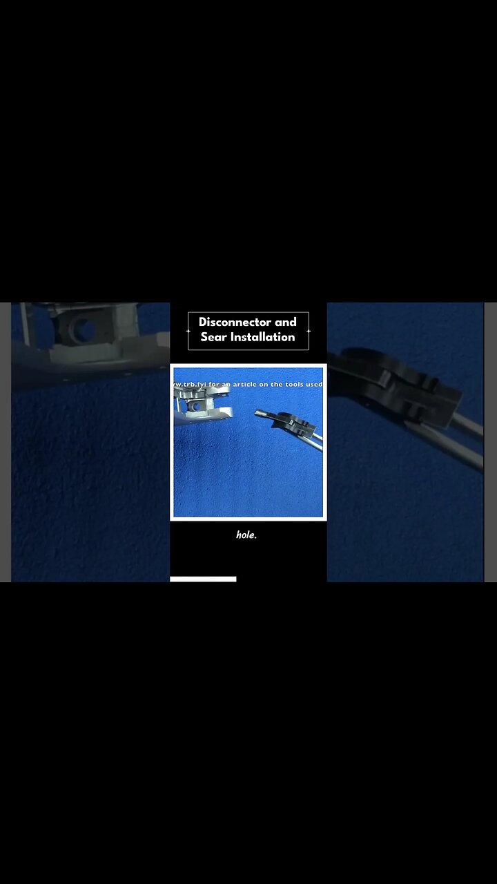 Firearm Gunsmithing: The 1911 disconnector and sear