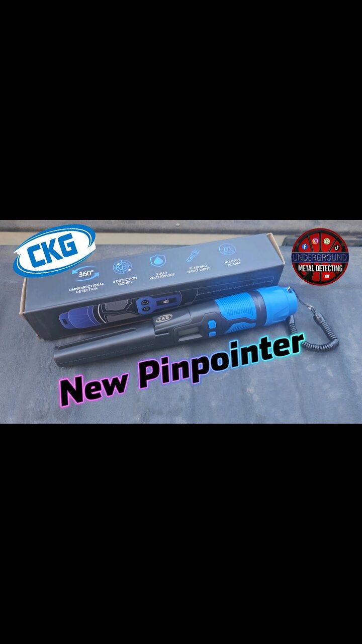 CKG now offers a Pinpointer for Metal Detecting - Product Review