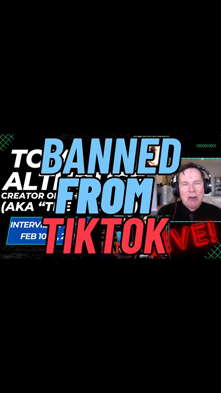 BANNED from TikTok - Tom Althouse Interview Part 16 Clip 7
