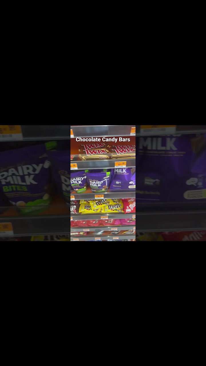 Chocolate Candy Bars look at the names 👀
