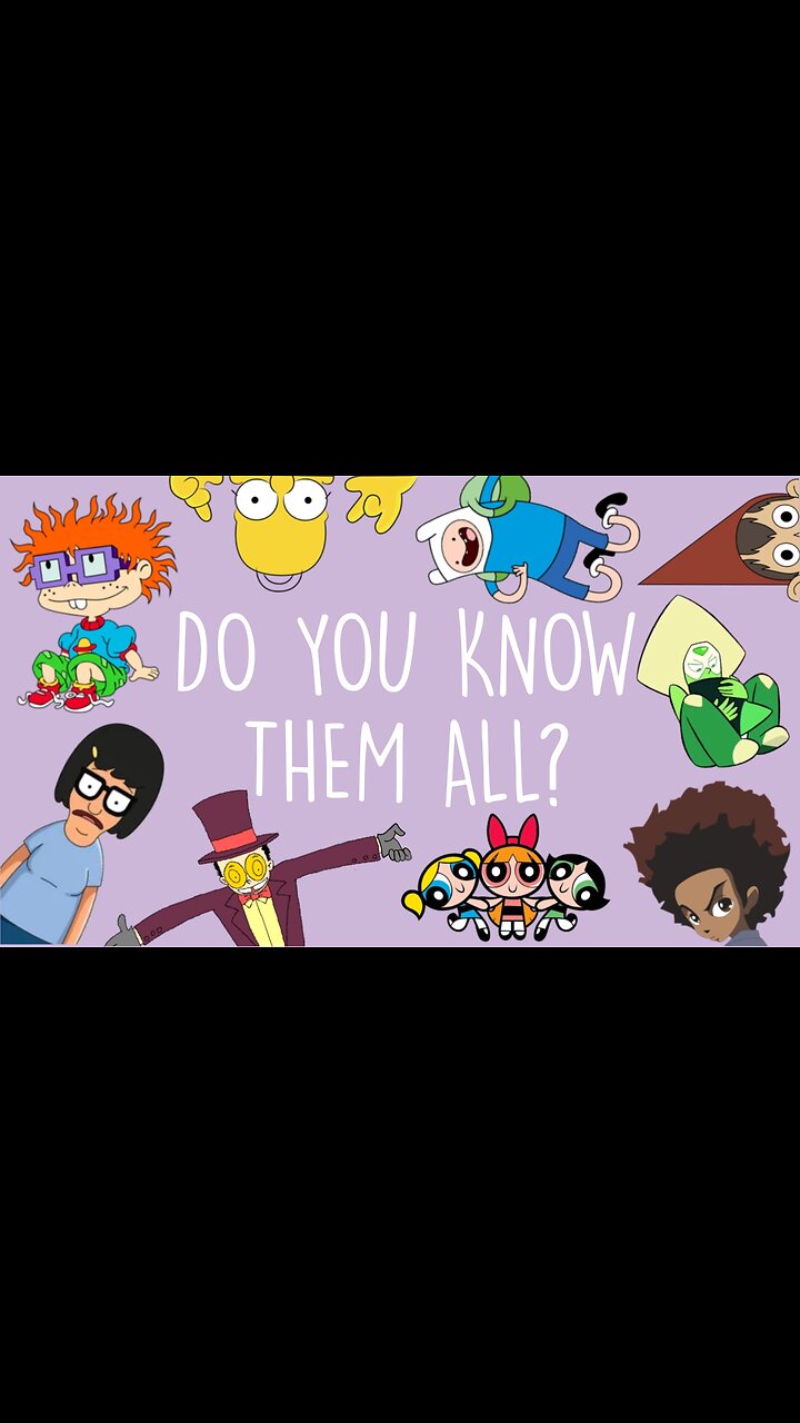 How well do you know your cartoons? (part 1)