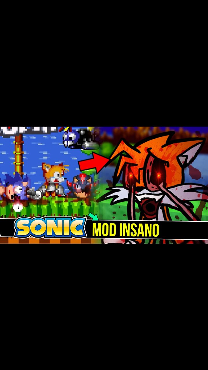 Mod INSANO do Tails - tails insanity #sonic