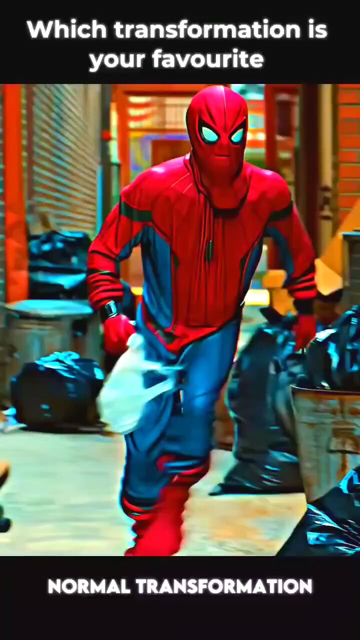 Normal transformation vs super transformation #shorts #marvel #transformation