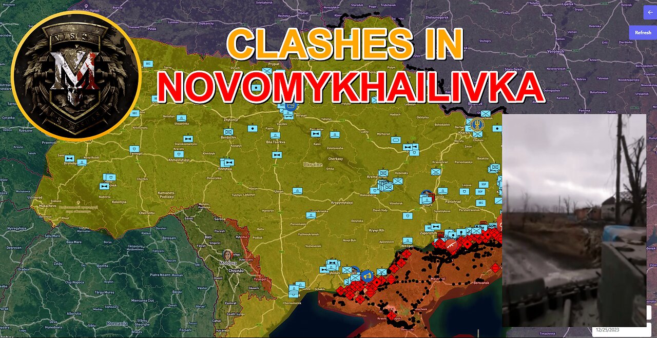 Marinka Completely Under Russian Control | Fighting In Novomykhailivka ...
