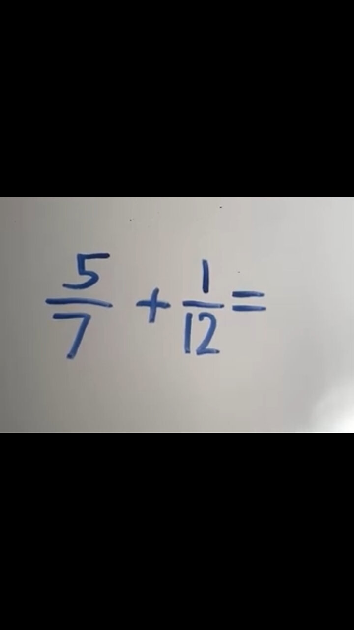 Adding Fractions with Unlike Denominators-Butterfly Method